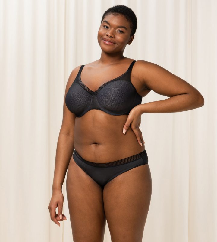 Triumph Infinite Sensation W01 Sutien Minimizer Negru Triumph Store